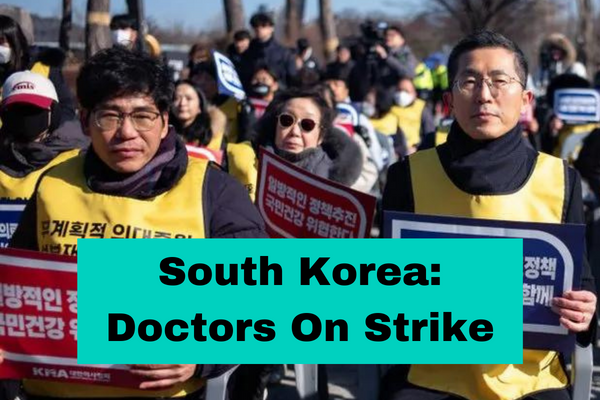 South Korea Doctors Strike Against Government Plan To Hike Medical
